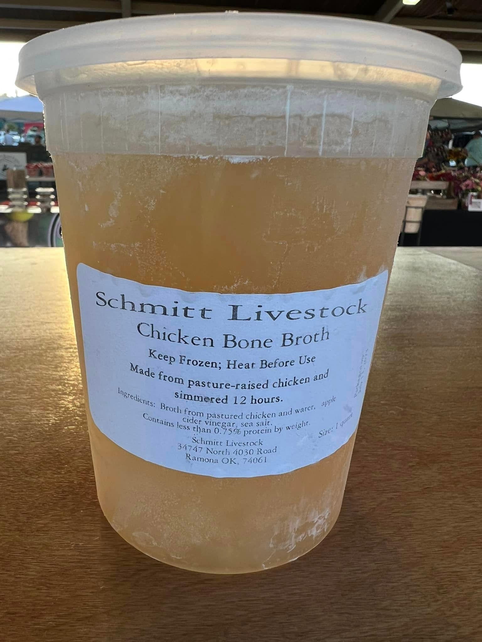 Box of Chicken Bone Broth | Schmitt Livestock